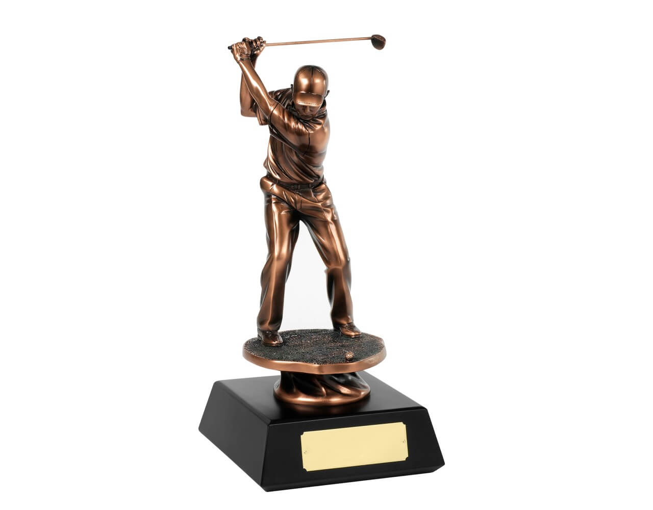 Swatkins Champion Bronze Plated Golf Figure – Town House Hong Kong