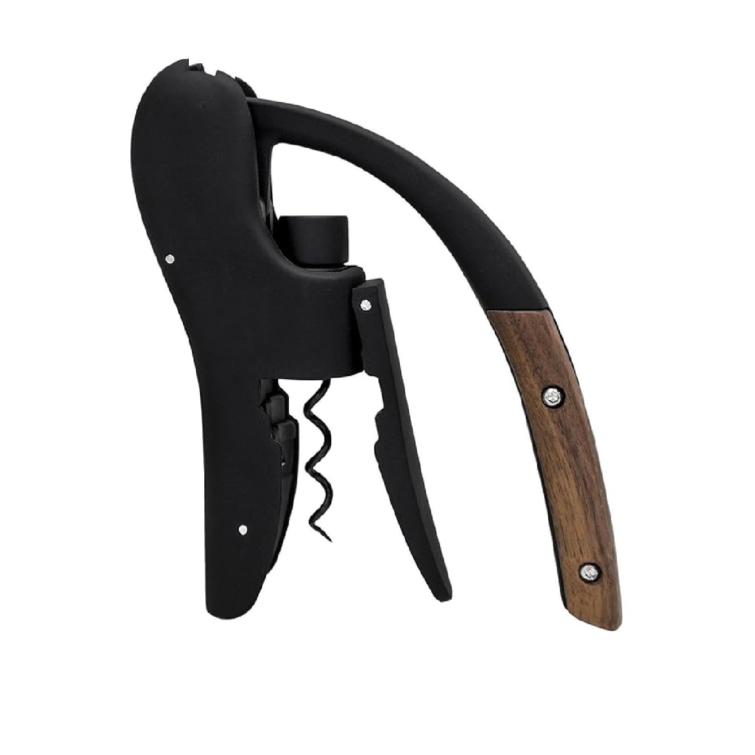 Vin Bouquet Lever Corkscrew Black + Walnut – Town House Hong Kong